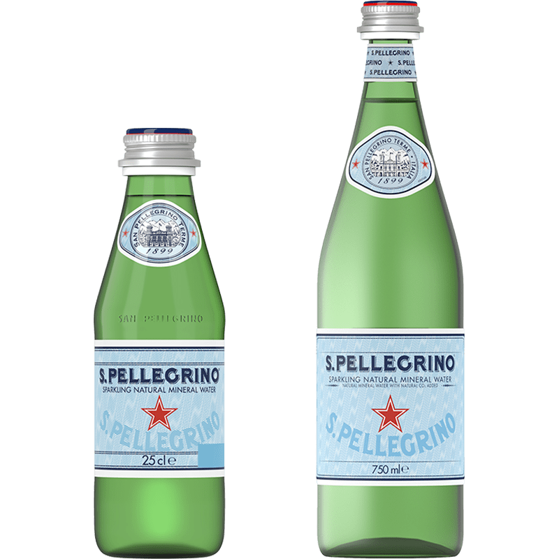 S.Pellegrino Doğal Mineralli Cam Şişe Su | Sanpellegrino